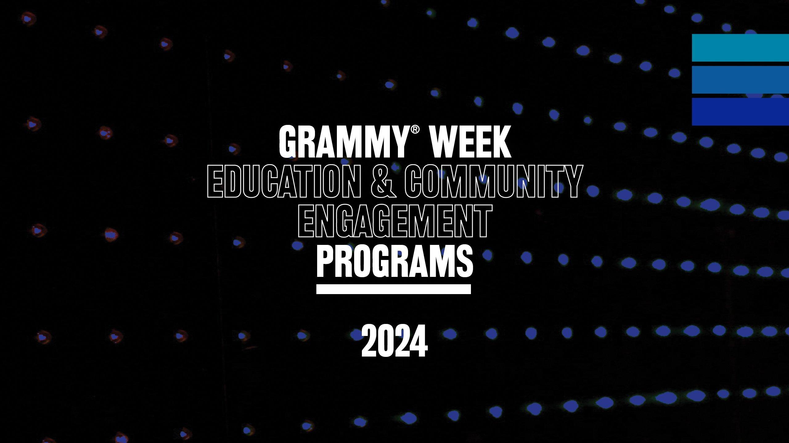 Grammy Schedule